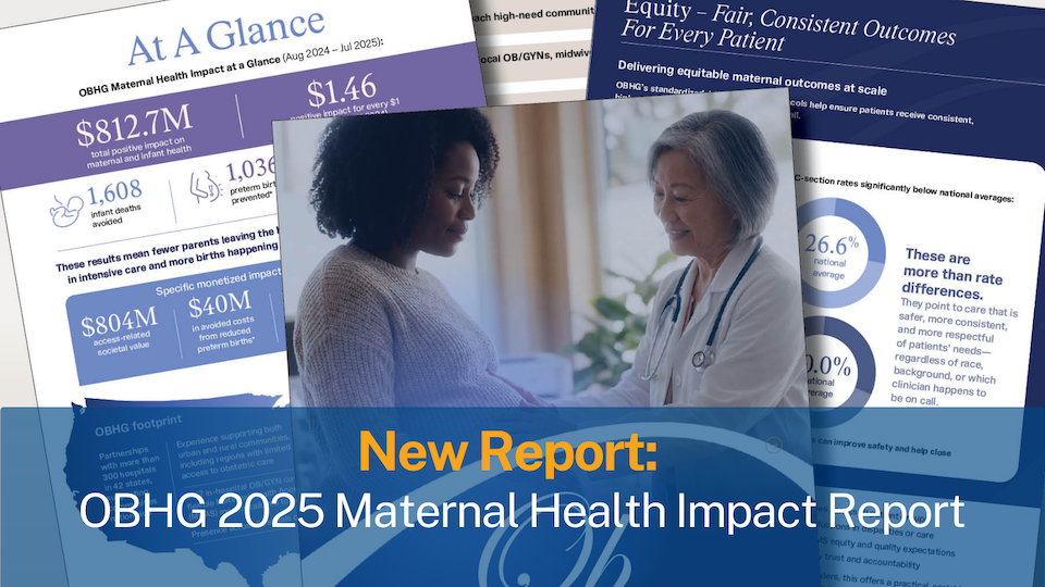 NEW REPORT: What maternal health impact really looks like beyond the ...